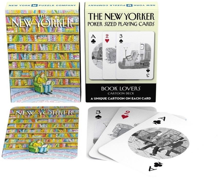Book Lover Cartoons Playing Cards – Puzzle Me This