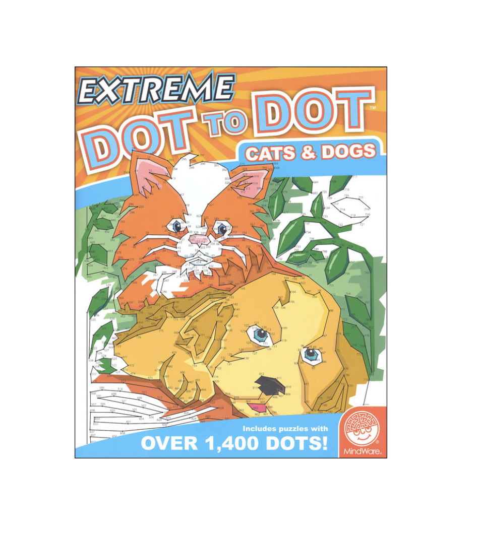 Extreme Dot to Dot Cats & Dogs – Puzzle Me This