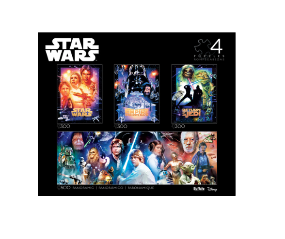 Star Wars 4-in-1 Puzzle Pack – Puzzle Me This