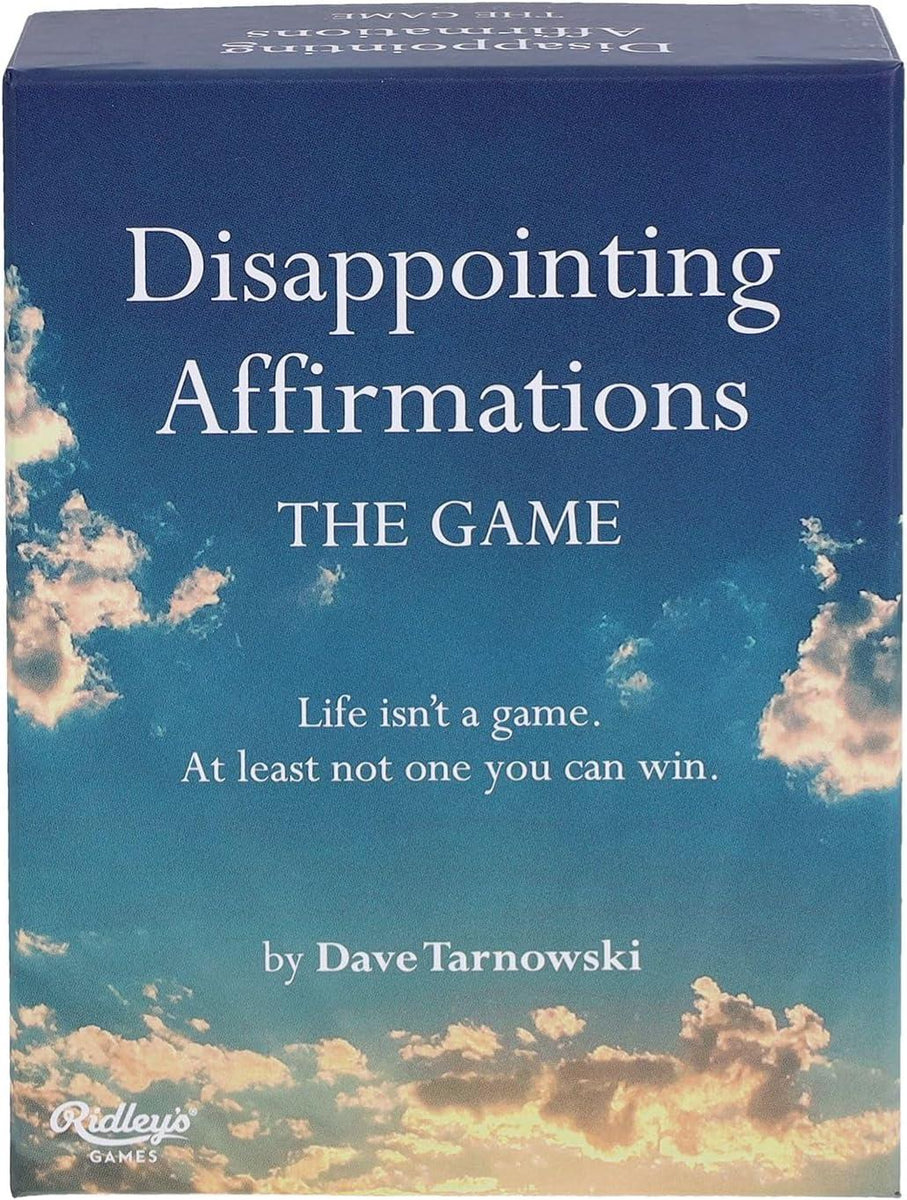Disappointing Affirmations Game – Puzzle Me This
