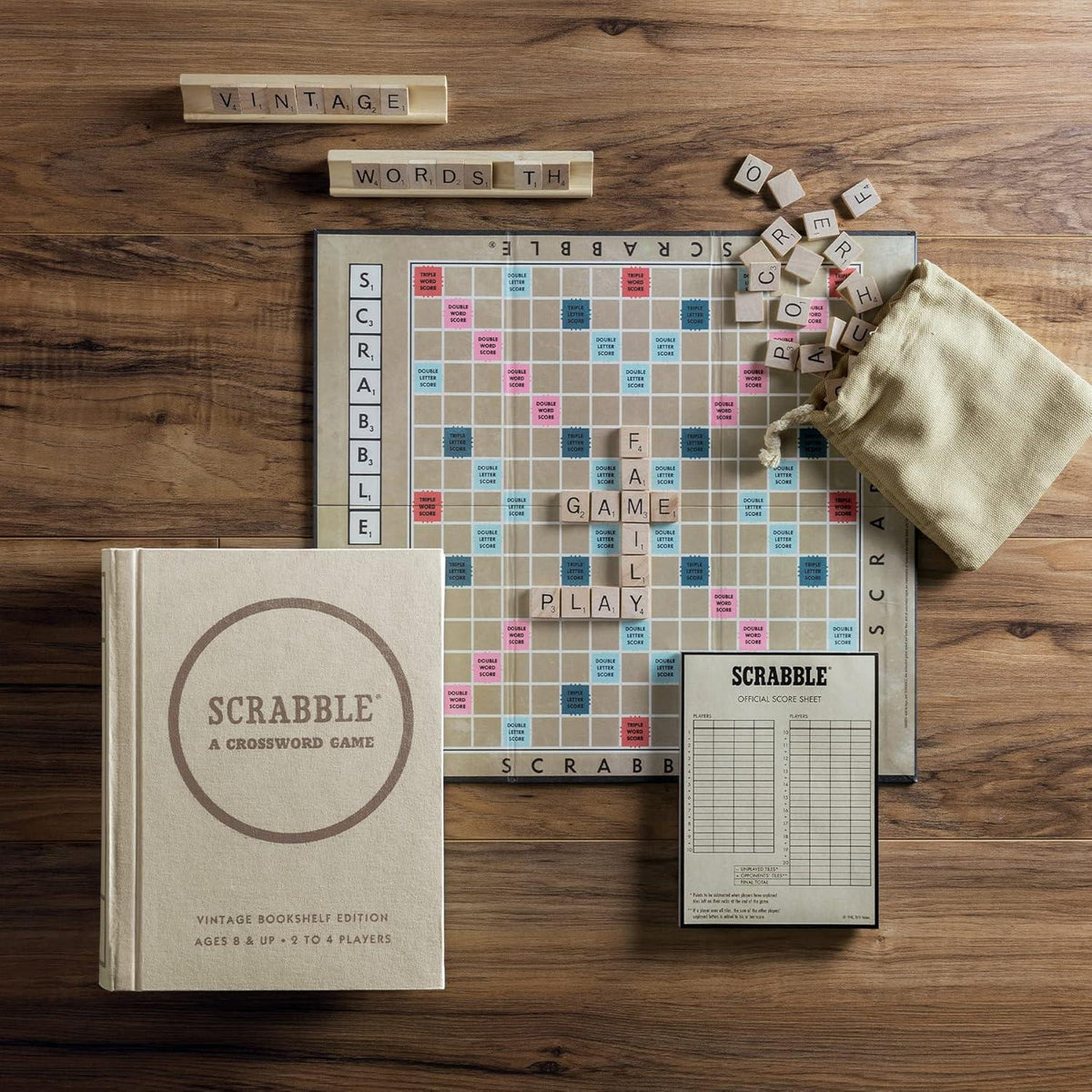Scrabble Bookshelf Edition – Puzzle Me This