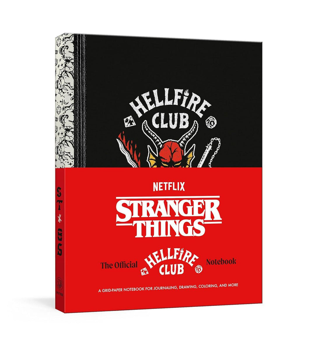 Stranger Things: The Official Hellfire Club Notebook: A Grid-Paper Not ...